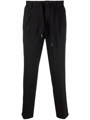 Dolce & Gabbana Pinstripe Cropped Trousers