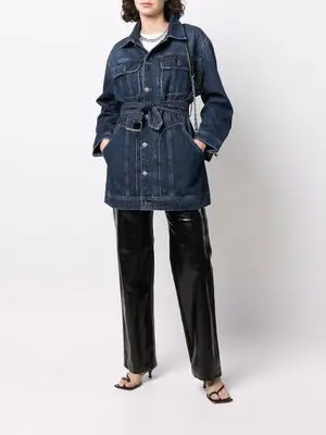 DIESEL® De-flaminia Belted Denim Jacket