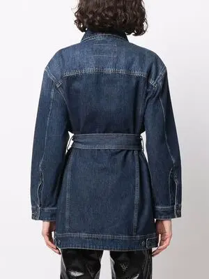 DIESEL® De-flaminia Belted Denim Jacket