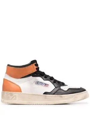 AUTRY Colour-block Hi-top Sneakers - White