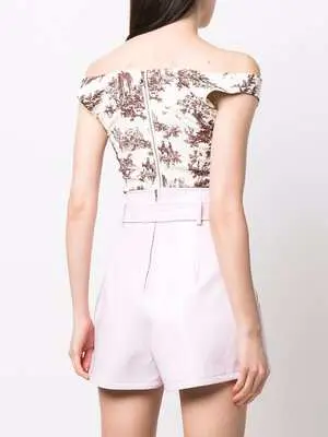Philosophy Di Lorenzo Serafini Belted Structured Shorts