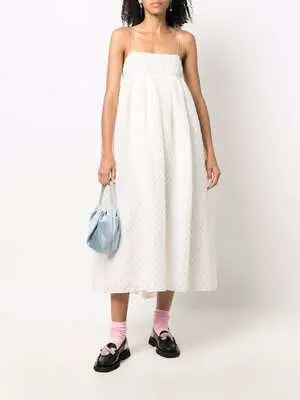 Cecilie Bahnsen Beth Plissé Empire-line Dress