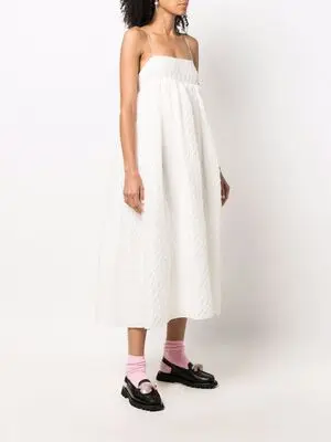 Cecilie Bahnsen Beth Plissé Empire-line Dress