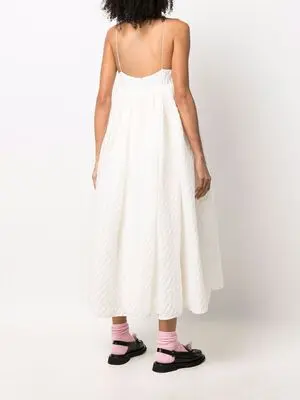 Cecilie Bahnsen Beth Plissé Empire-line Dress