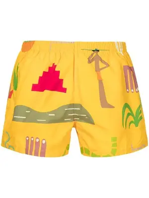 TIMO TRUNKS Hawaii Swim Shorts