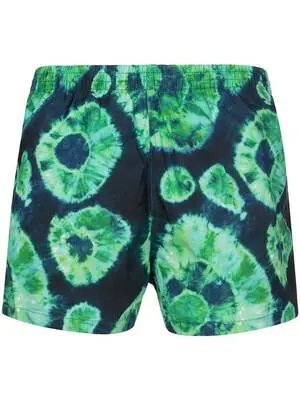 TIMO TRUNKS Shibori Pattern Swim Shorts