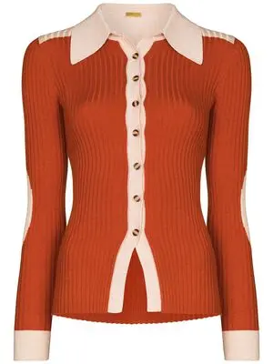 Dodo Bar Or Contrast-trim Cardigan
