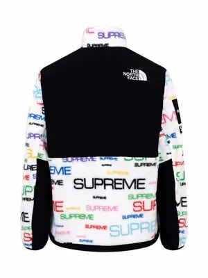 Supreme X The North Face Steep Tech Fleece Jacket - White