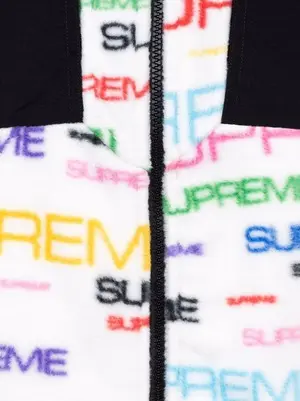 Supreme X The North Face Steep Tech Fleece Jacket - White