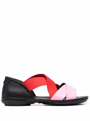 Camper Colour-block Strap Sandals - Pink