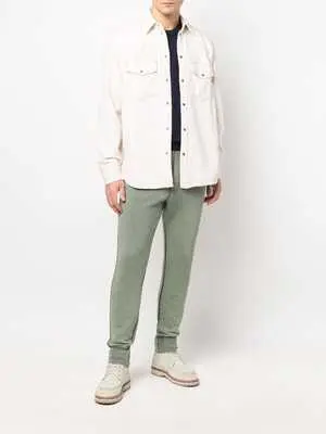 DIESEL® Logo-embroidered Denim Shirt