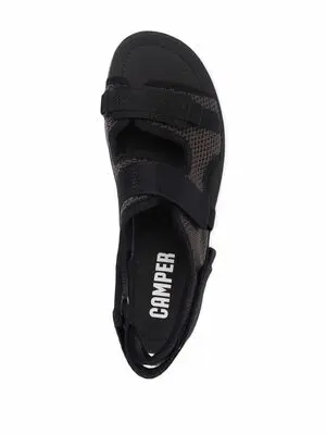 Camper Oruga Flat Sandals - Black