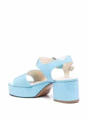 Marni Patent Leather Block-heel Sandals