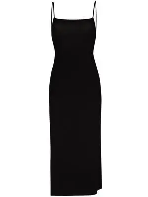 REFORMATION Square-neck Spaghetti-strap Dress