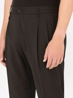 Dolce & Gabbana Pinstripe Wool-blend Trousers