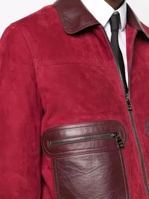 Dolce & Gabbana Suede Bomber Jacket