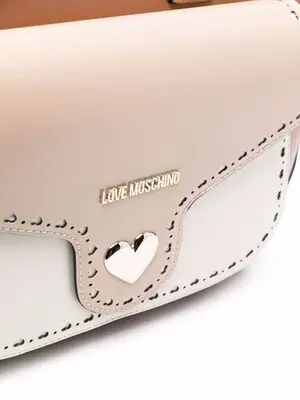 Moschino Logo-plaque Panelled Tote Bag