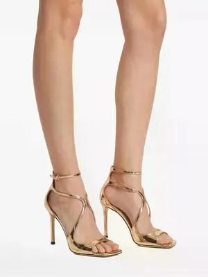 JIMMY CHOO Jimmy Choo Azia Metallic Sandals