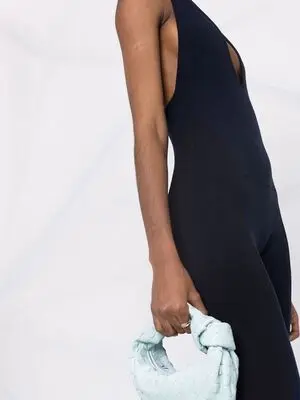 Jacquemus Plunging V-neck Halterneck Jumpsuit