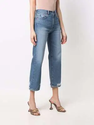 Denimist Mid-rise Cropped Jeans