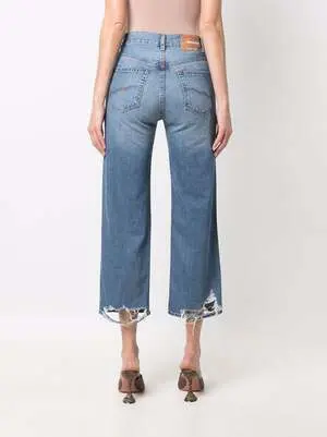 Denimist Mid-rise Cropped Jeans