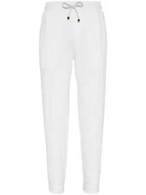 Brunello Cucinelli Cotton-blend Track Pants
