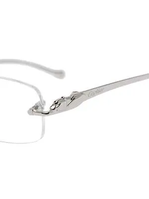 CARTIER Rimless Rectangular-frame Glasses