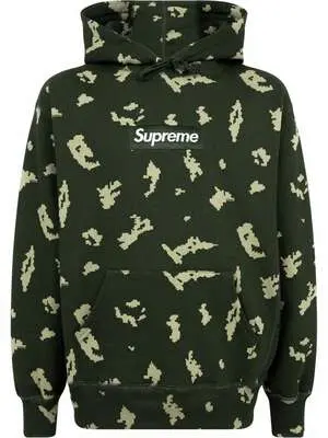 Supreme Box Logo Hoodie - Green