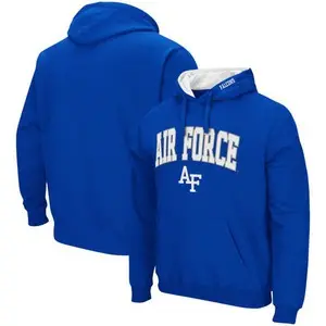 COLOSSEUM Air Force Falcons Arch & Logo 3.0 Pullover Hoodie - Royal