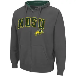 COLOSSEUM Ndsu Bison Arch & Logo 3.0 Full-zip Hoodie