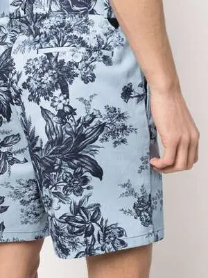Erdem Floral Print Bermuda Shorts