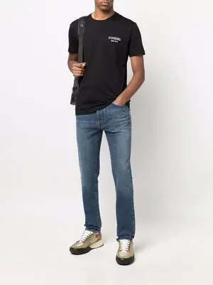 Iceberg Embroidered Logo Skinny Jeans