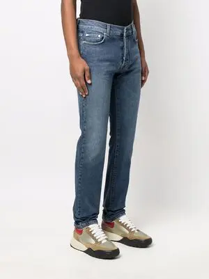 Iceberg Embroidered Logo Skinny Jeans