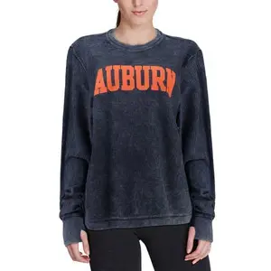 PRESSBOX Auburn Tigers Basic Arch Pullover Sweatshirt