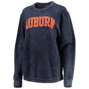 PRESSBOX Auburn Tigers Basic Arch Pullover Sweatshirt