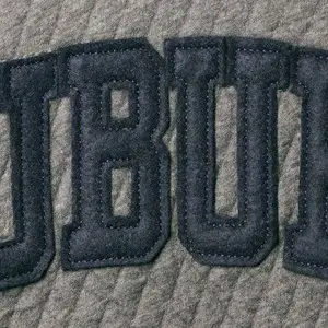 PRESSBOX Heather Charcoal Auburn Tigers Moose Quilted Pullover Sweatshirt