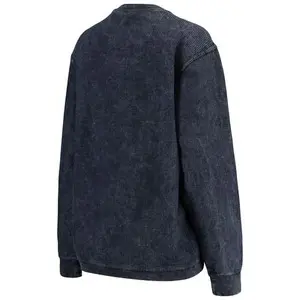 PRESSBOX Virginia Cavaliers Comfy Cord Vintage Wash Basic Arch Pullover Sweatshirt