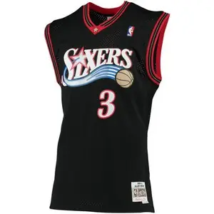 Mitchell & Ness Allen Iverson Philadelphia 76ers 2000/01 Hardwood Classics Swingman Jersey - Black