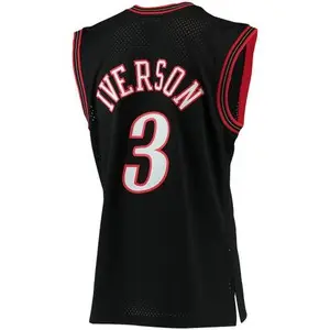 Mitchell & Ness Allen Iverson Philadelphia 76ers 2000/01 Hardwood Classics Swingman Jersey - Black