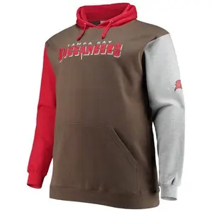 Profile Black Tampa Bay Buccaneers Big & Tall Pullover Hoodie