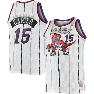 Mitchell & Ness Vince Carter Toronto Raptors 1998/99 Hardwood Classics Swingman Jersey - White