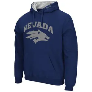 COLOSSEUM Nevada Wolf Pack Arch And Logo Pullover Hoodie