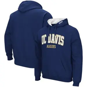 COLOSSEUM Uc Davis Aggies Arch And Logo Pullover Hoodie