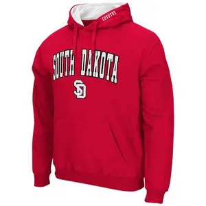 COLOSSEUM South Dakota Coyotes Arch And Logo Pullover Hoodie