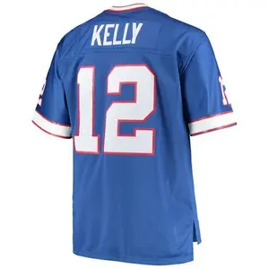 Mitchell & Ness Jim Kelly Buffalo Bills 1990 Retired Player Replica Jersey