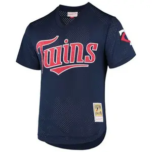 Mitchell & Ness David Ortiz Minnesota Twins 2002 Cooperstown Collection Mesh Batting Practice Jersey