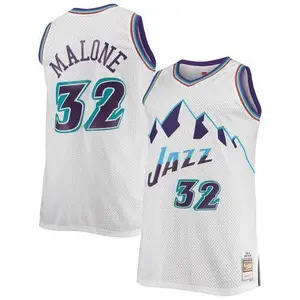 Mitchell & Ness Karl Malone Utah Jazz 1996/97 Big & Tall Hardwood Classics Swingman Jersey