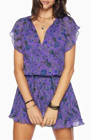 Ramy Brook Milene Floral Dress