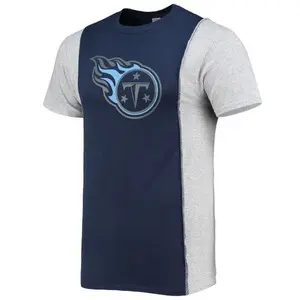 REFRIED APPAREL Heathered Gray Tennessee Titans Sustainable Split T-shirt