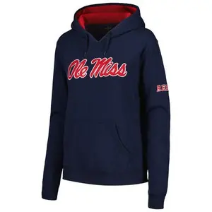 STADIUM ATHLETIC Ole Miss Rebels Big Logo Pullover Hoodie